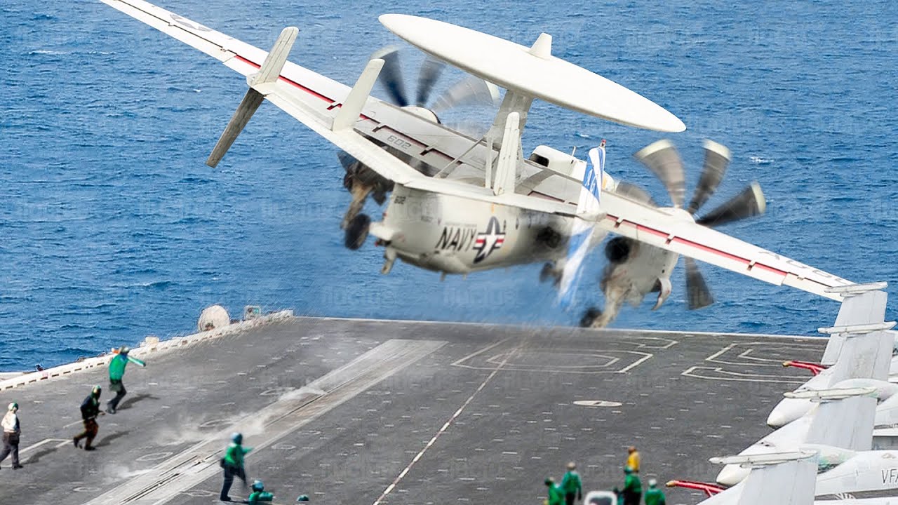 What Happens When US Pilots Break Arresting Cables on Aircraft Carrier ...