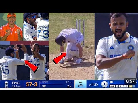 Rohit and David angry celebration after Taking wicket By aakashdeep in ...