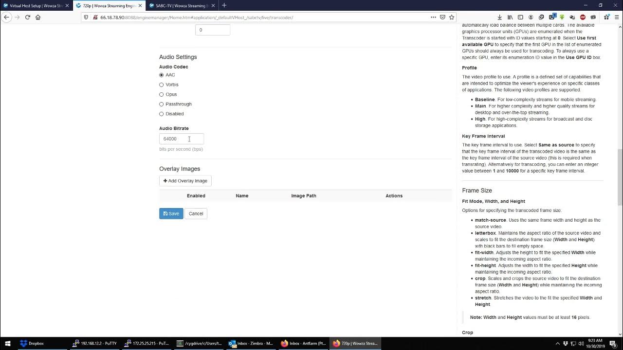 Transcoding With Wowza - YouTube