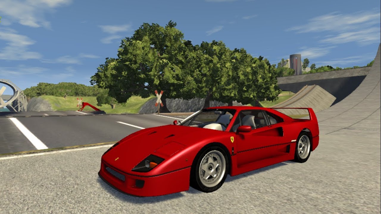 Fix Tune Ferrari F40 in BeamNG Drive Part 2 (MUST TRY) - YouTube