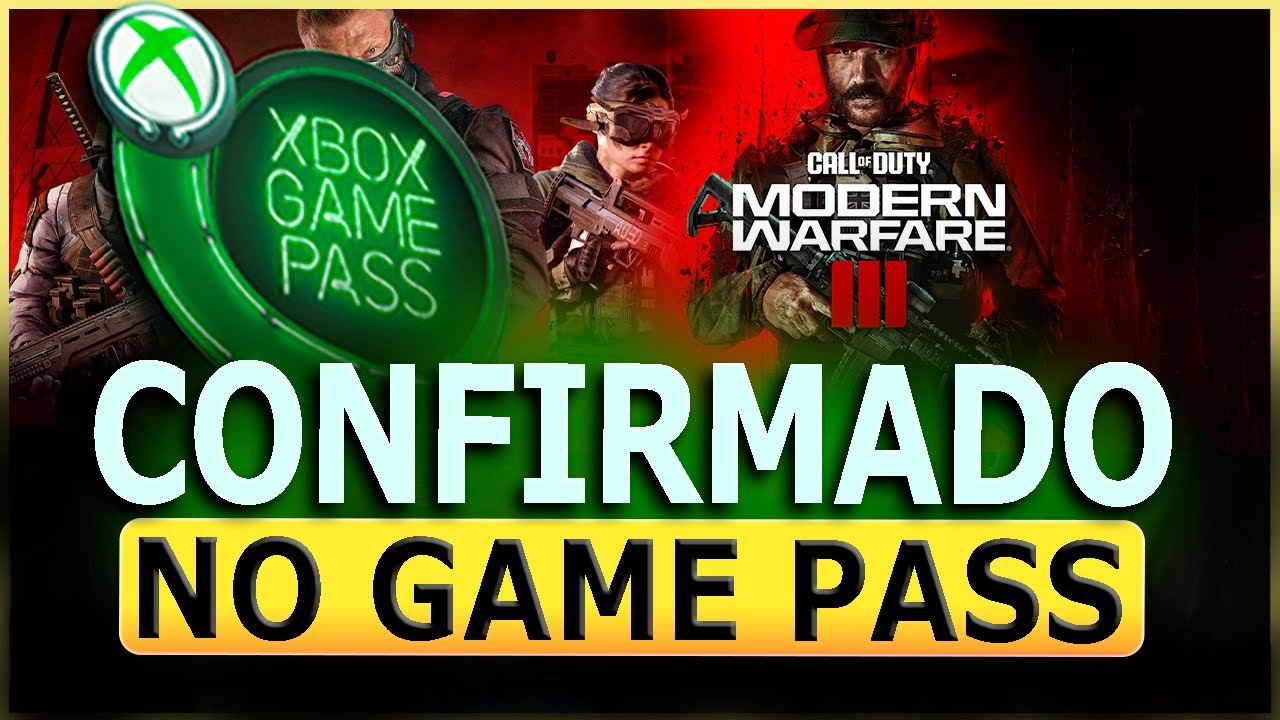 AGORA É OFICIAL! CALL OF DUTY MW3 No Xbox Game Pass e PC Game Pass ...