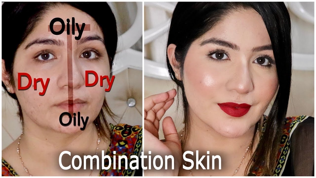 How to do Makeup On COMBINATION SKIN || *MY MOST REQUESTED VIDEO* - YouTube