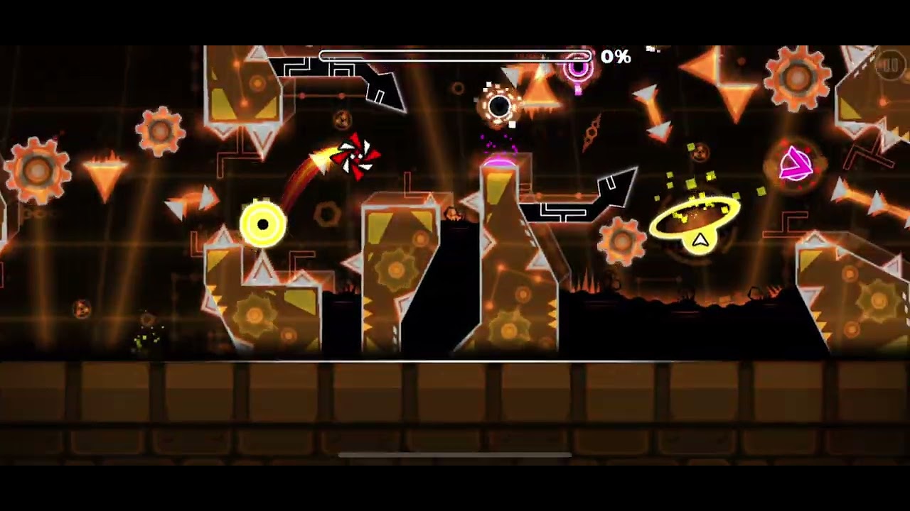 Trying to beat my records in Geometry Dash - YouTube