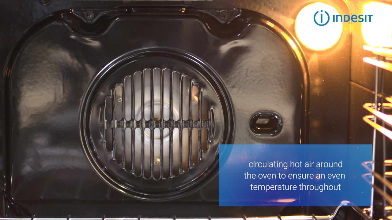 Indesit Aria IDU 6340 BL Electric Built-under Double Oven - YouTube
