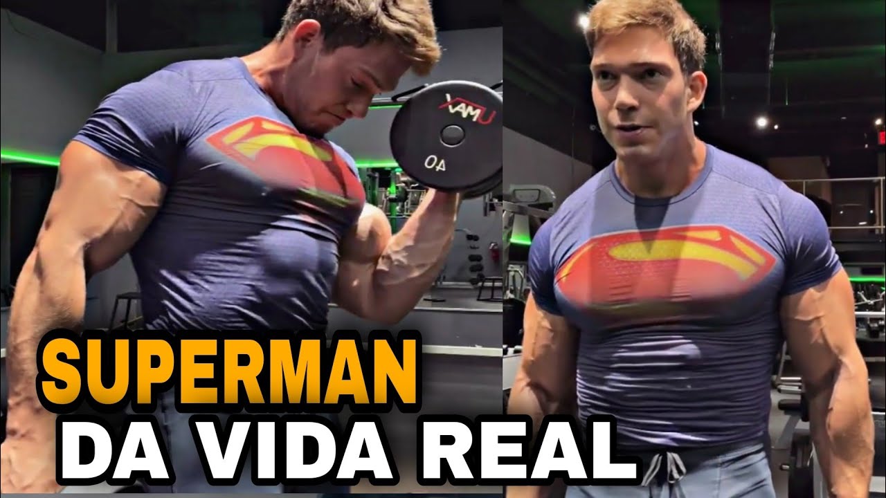Superman da vida real | Transformação natural de Josh Taubes 💪🏼 # ...