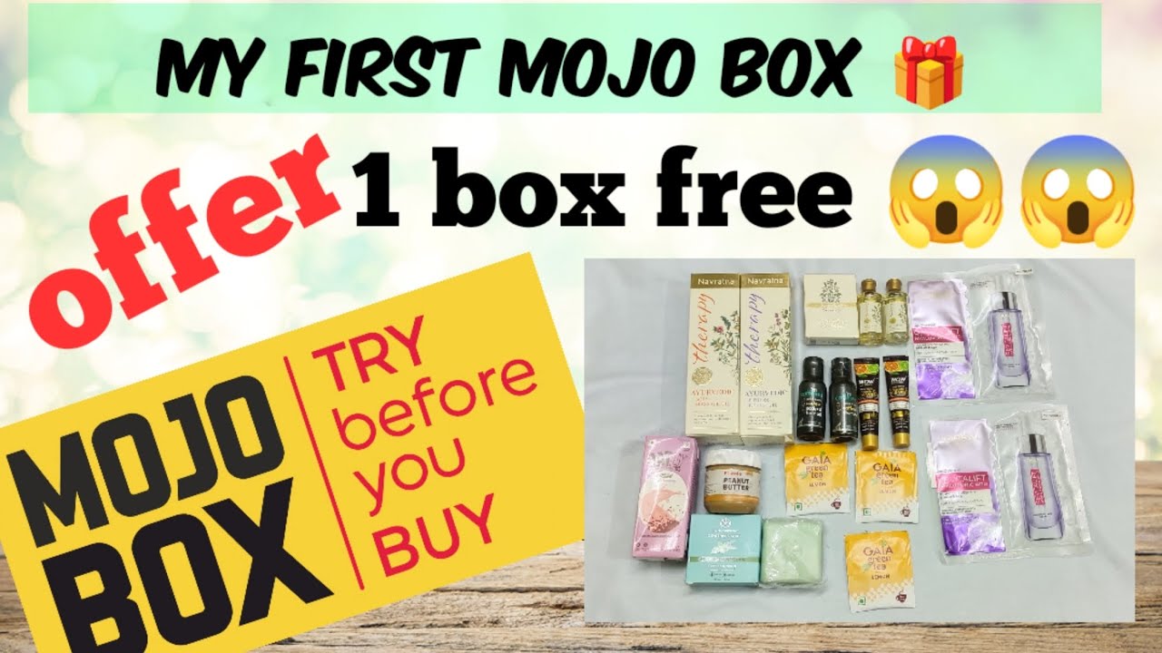 Mojo box Unboxing review/मोजो बॉक्स क्या है?/Mojo box offers/ 2 boxes in just 186rs. Only 😱😱😱😱 ...