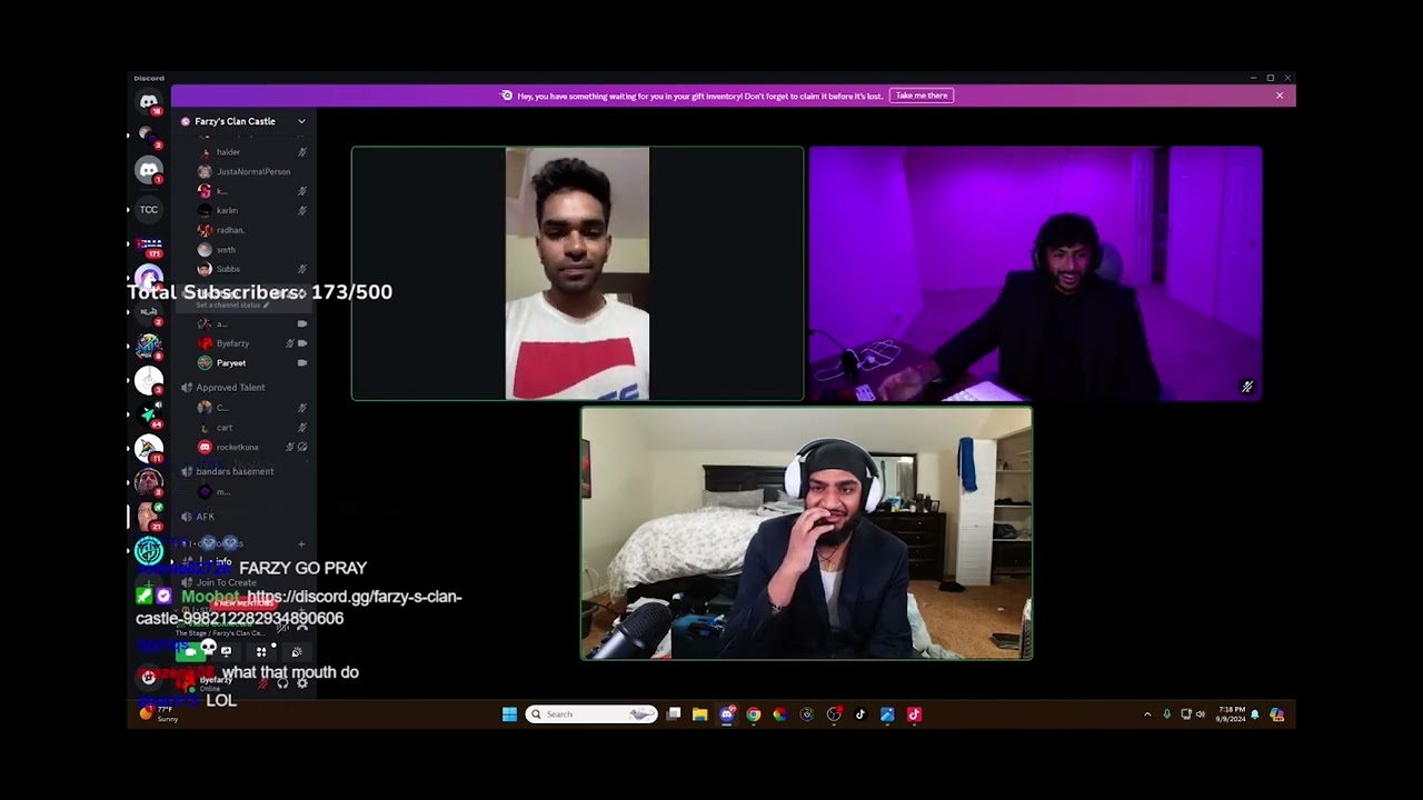 Farzy First Time Hosted A Talent Show On Twitch 🔥 - YouTube