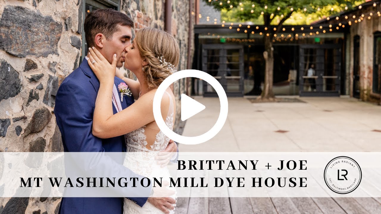 Brittany + Joe {Married} | Final Film | Mt. Washington Mill Dye House ...
