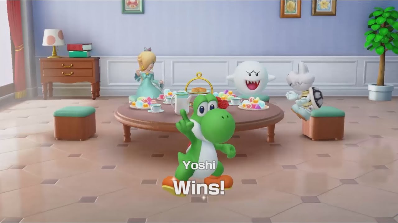 Evolution of Yoshi Winning Animation in Mario Party Games (1998 - 2024 ...