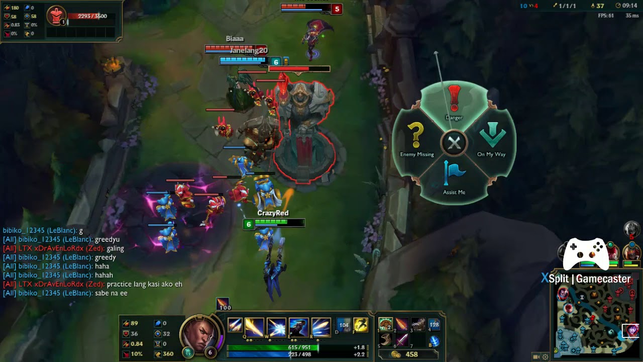 League of Legends Lucian Game Play #1 - YouTube