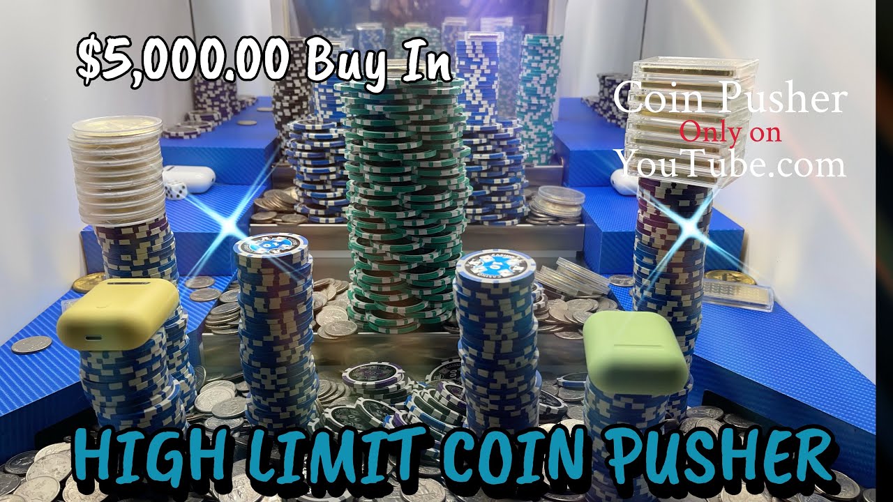 High limit coin pusher S:14 E:19 - YouTube