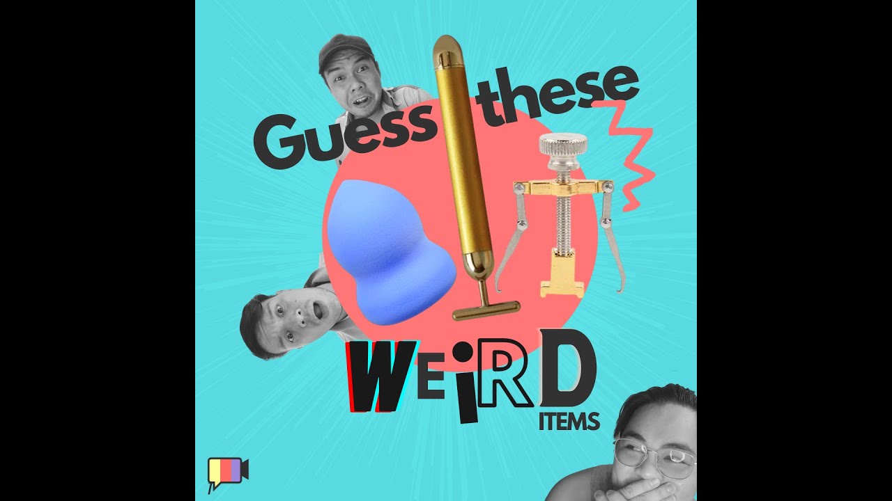 GAME 3: Can you Guess these Weird Items ? - YouTube
