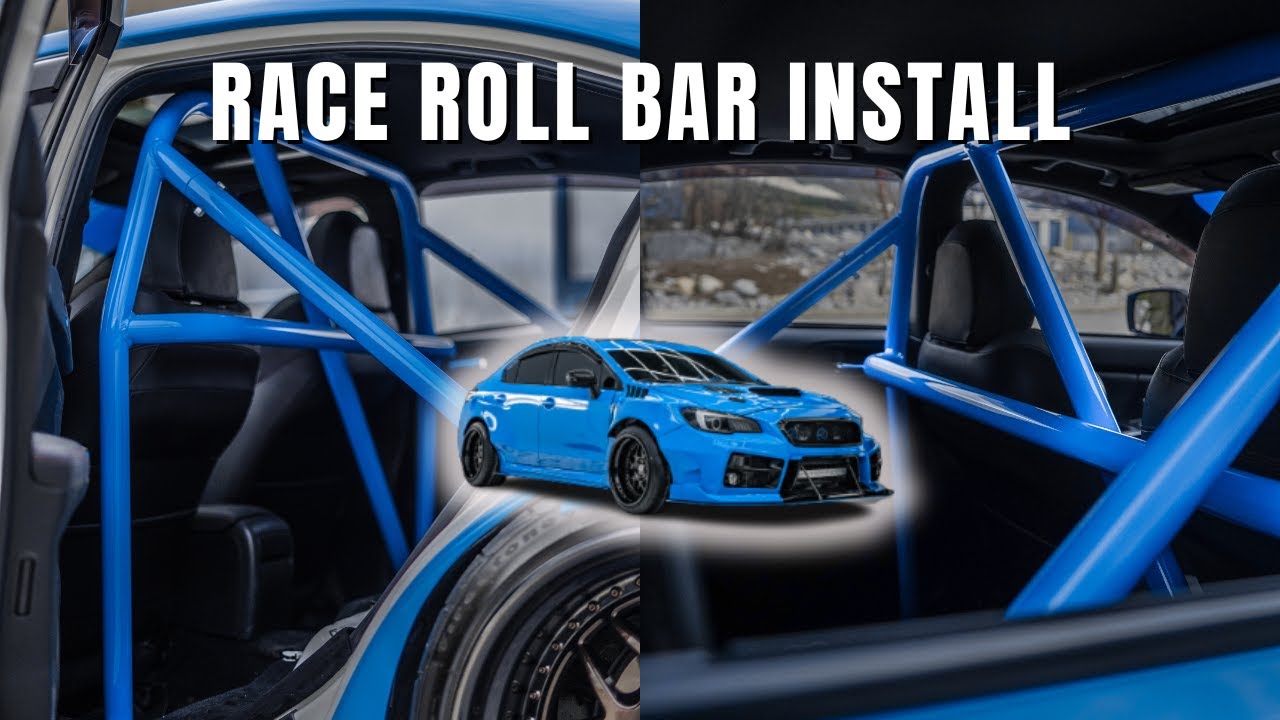 Race Roll Bar Install | Subaru WRX - YouTube