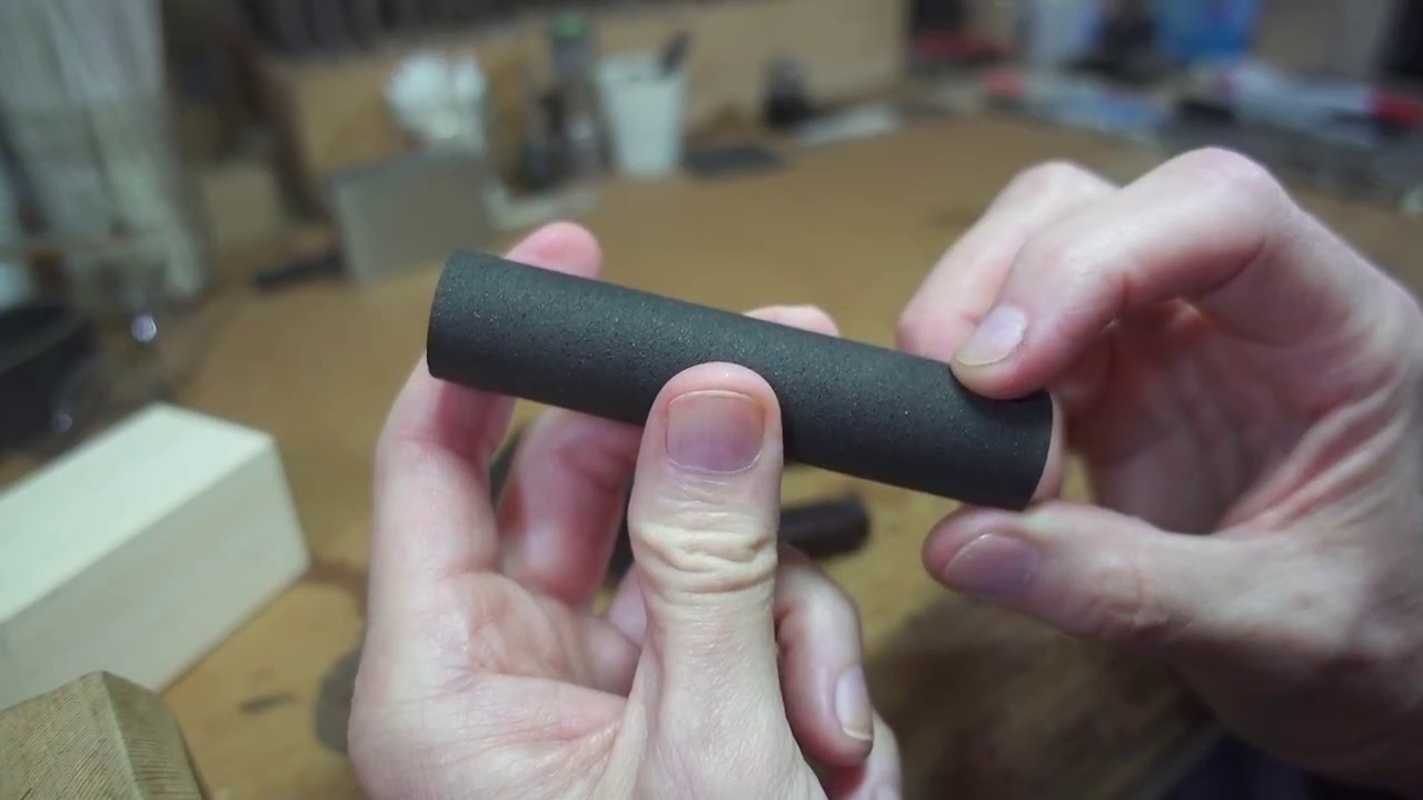 Making a Faceted Stem from Vulcanite Rod Stock PART 1 -- Project ...