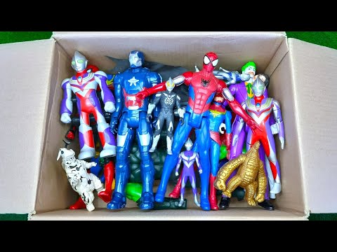 Unboxing Toys: Superhero, Avengers, Iron man, Captain America, Joker, Batman, Ant Man, Spiderman