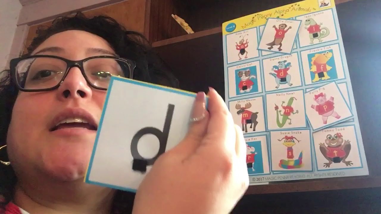 Magic Penny Alpha Animals matching game Cr 112 Kulc - YouTube