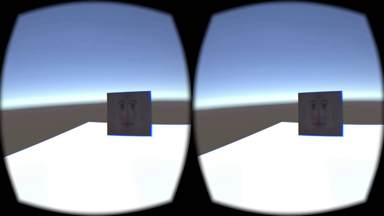 Oculus Rift & Unity Camera Facing Test - YouTube