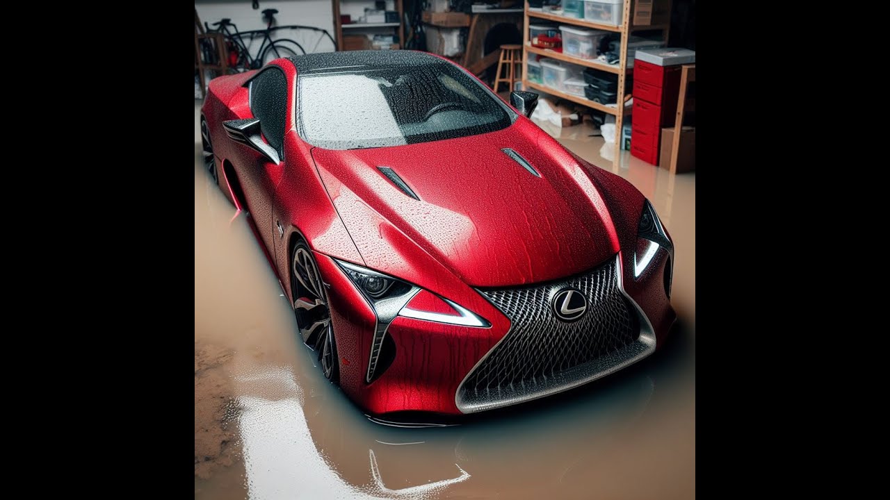 Reviving a Waterlogged Beauty: Lexus LC 500 Flooded Car Restoration ...