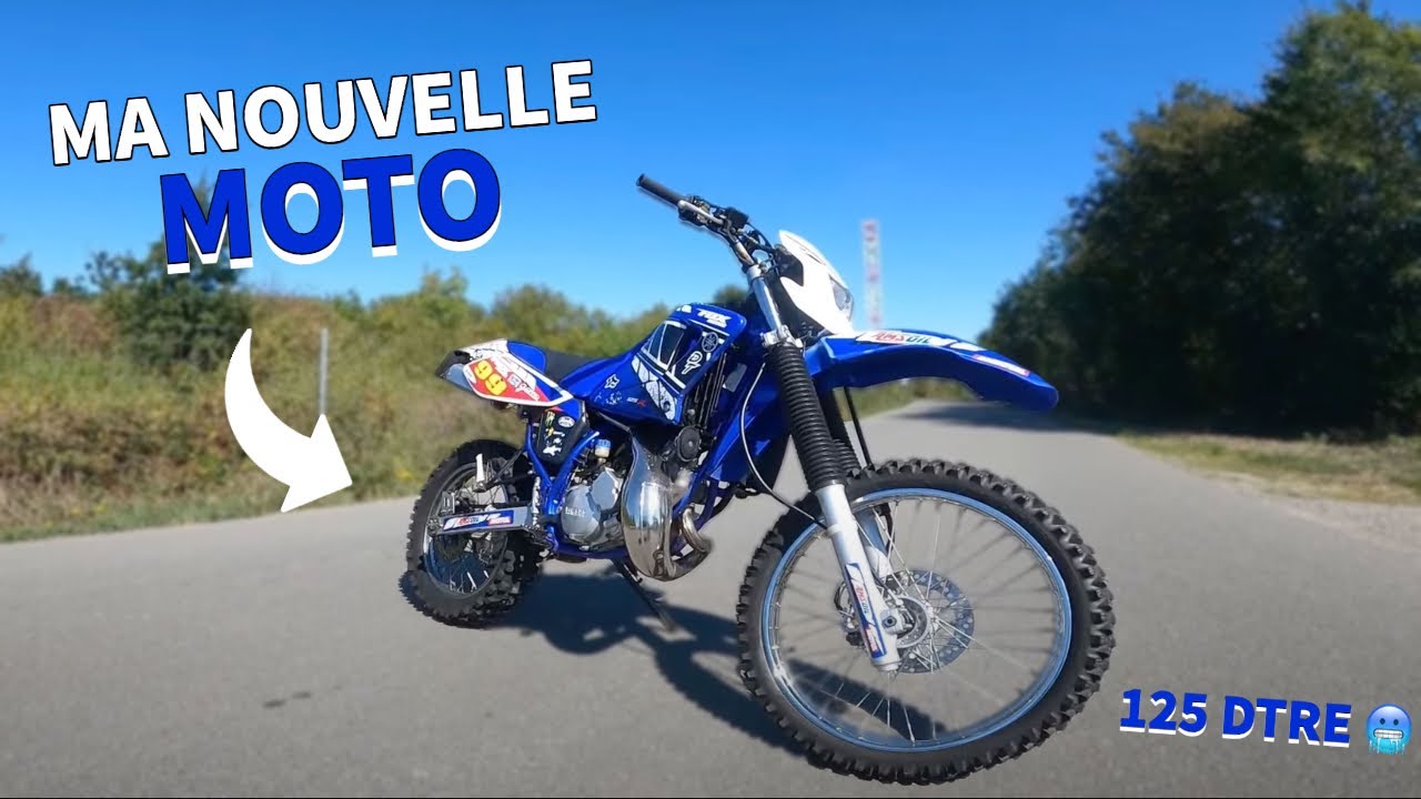 MA NOUVELLE MOTO ! 125 DTRE 🥶 - YouTube