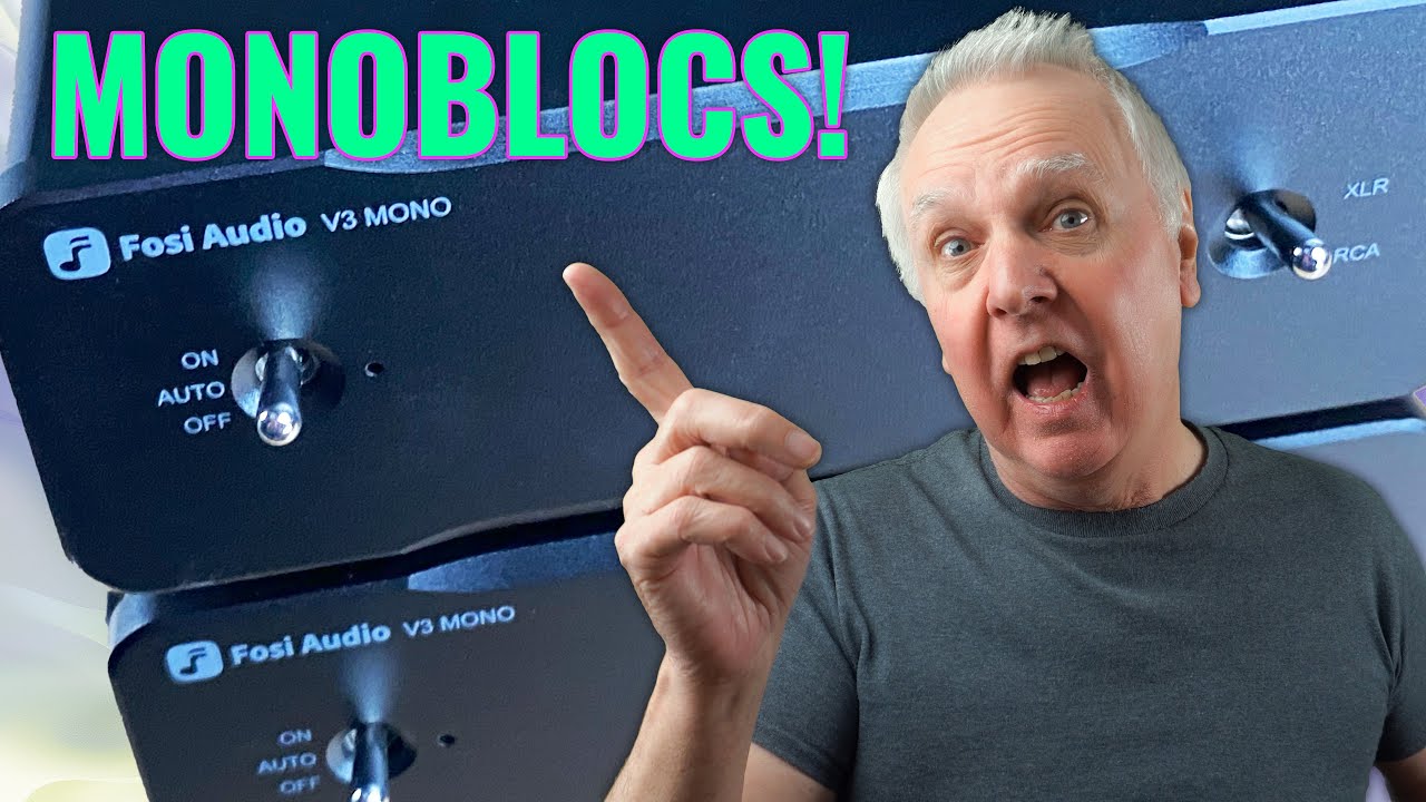Be a REAL audiophile with MONOBLOCS - Twin Fosi V3 Mono - YouTube