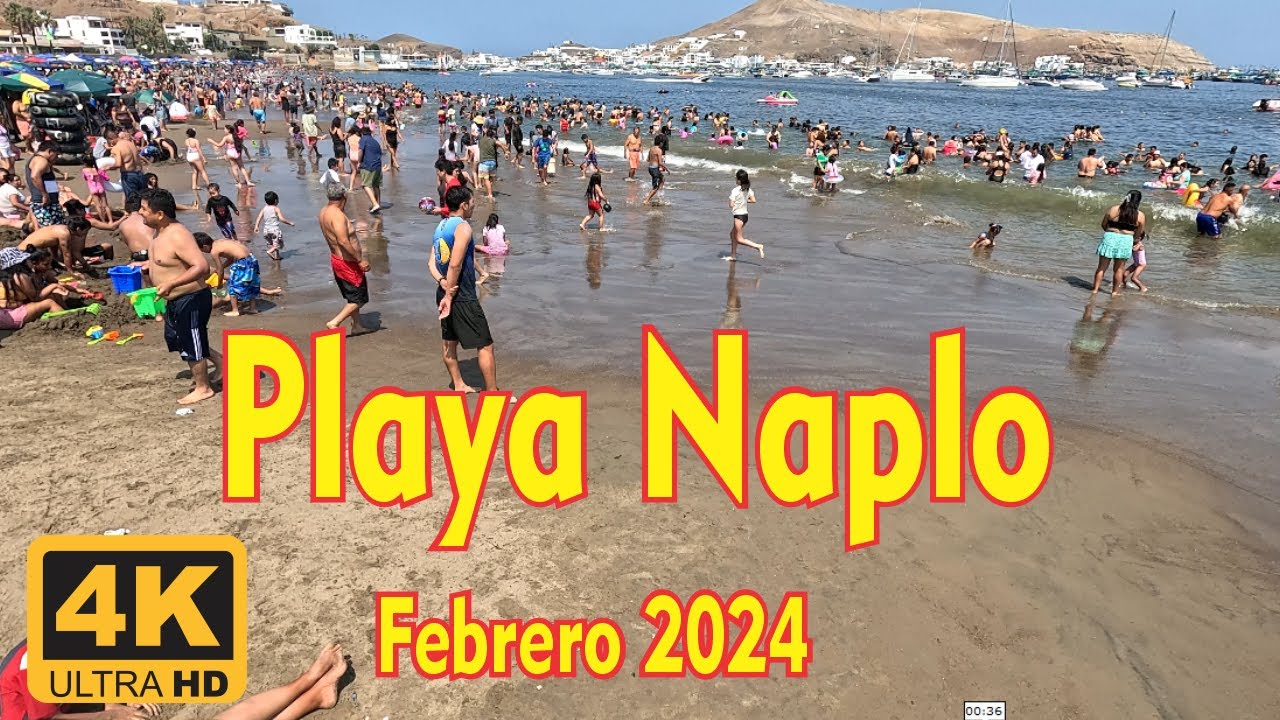 Playa Naplo al Sur de Lima - Perú - YouTube