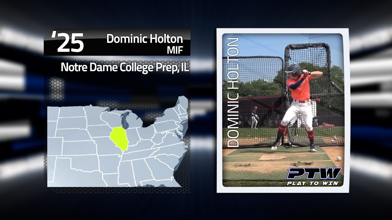 Dominic Holton (Class of 2025) - PTW Showball Illinois Showcase 06/2023 ...