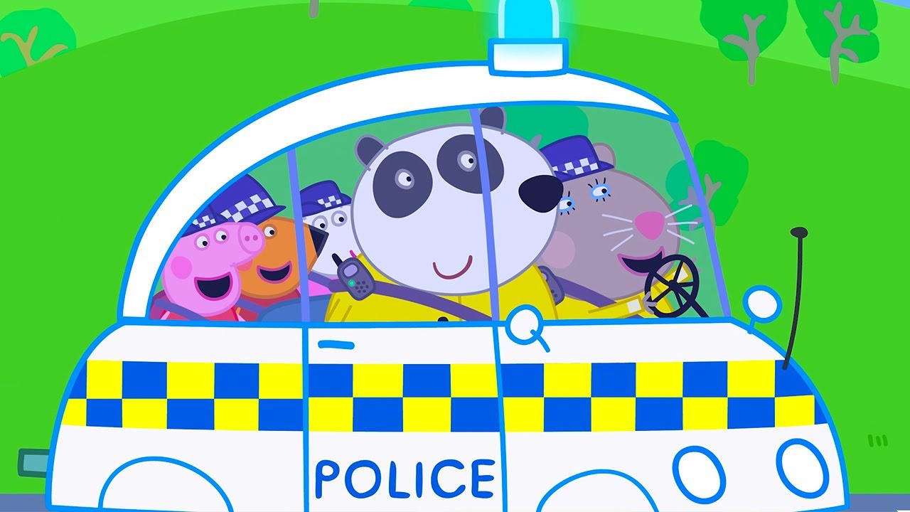 Police Officer Peppa To The Rescue 🚔 Nursery Rhymes & Kids Songs LIVE ...