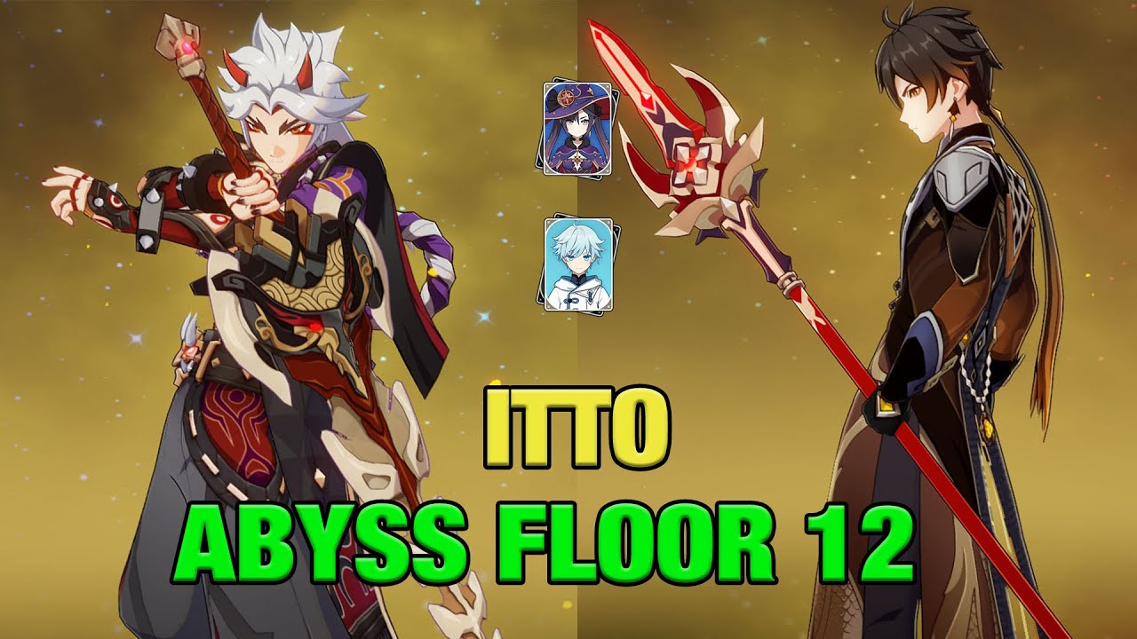C0 Itto R5 Serpent Spine team Abyss floor 12 second half - YouTube