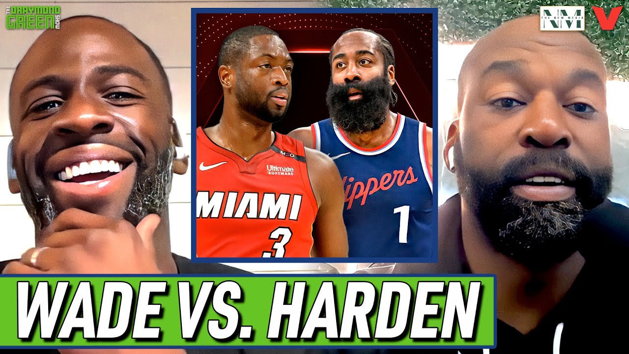 Dwyane Wade vs. James Harden: Who has BETTER NBA resume? | Draymond ...