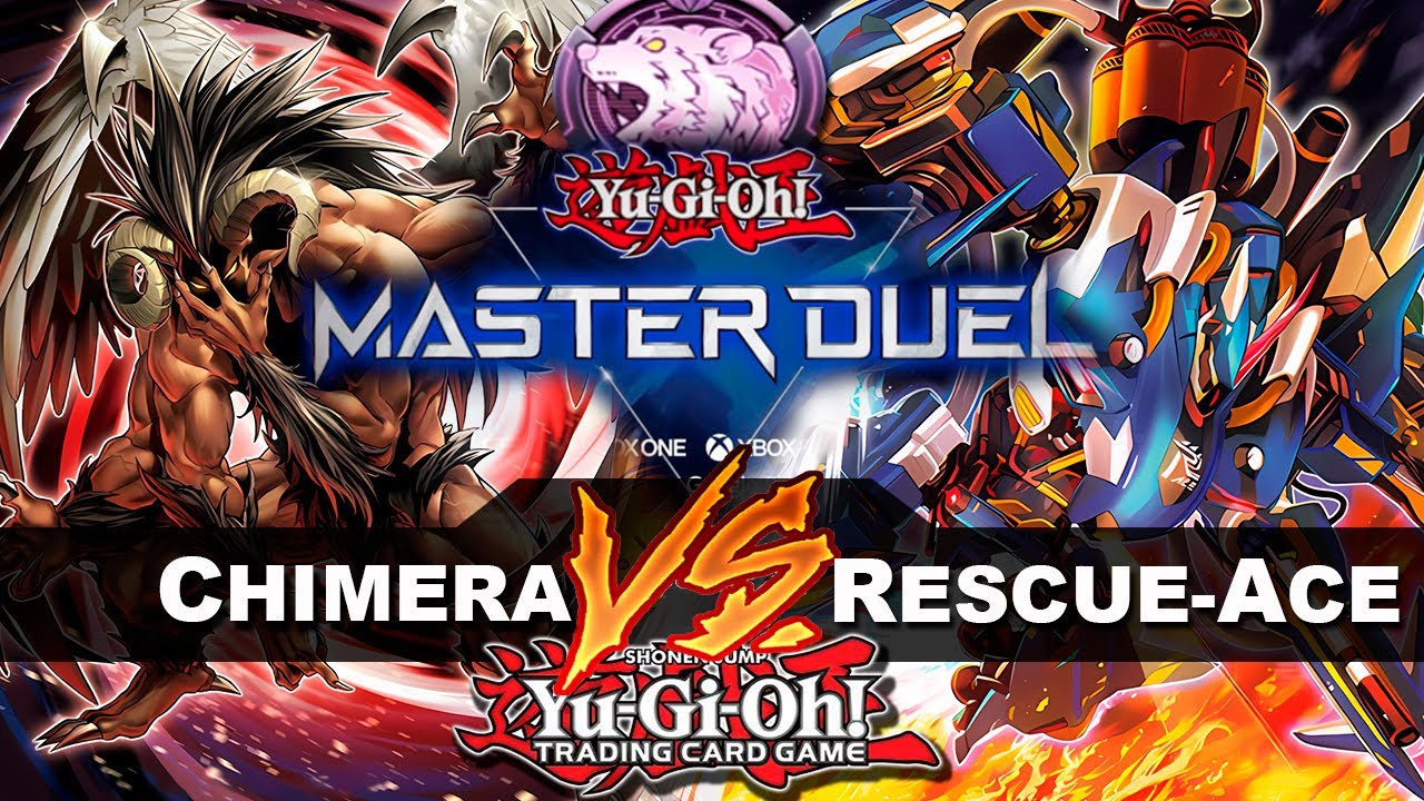 Master Duel S28: Chimera Vs Rescue-Ace | Finalmente eles chegaram no MD ...