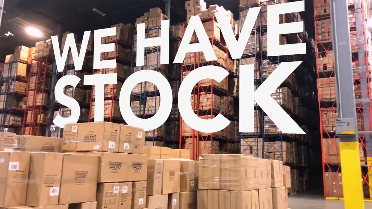 We have stock! - YouTube
