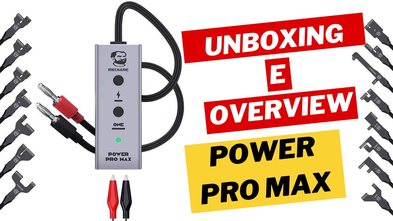 Unboxing e OverView IBOOT POWER Pro Max IP 13 SERIES MECHANIC ...