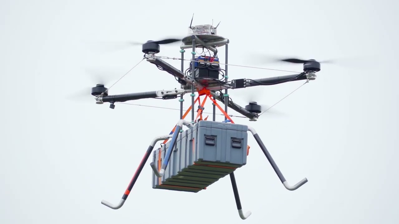 Canberra-based Geodrones Australia team tests out one of their cargo ...