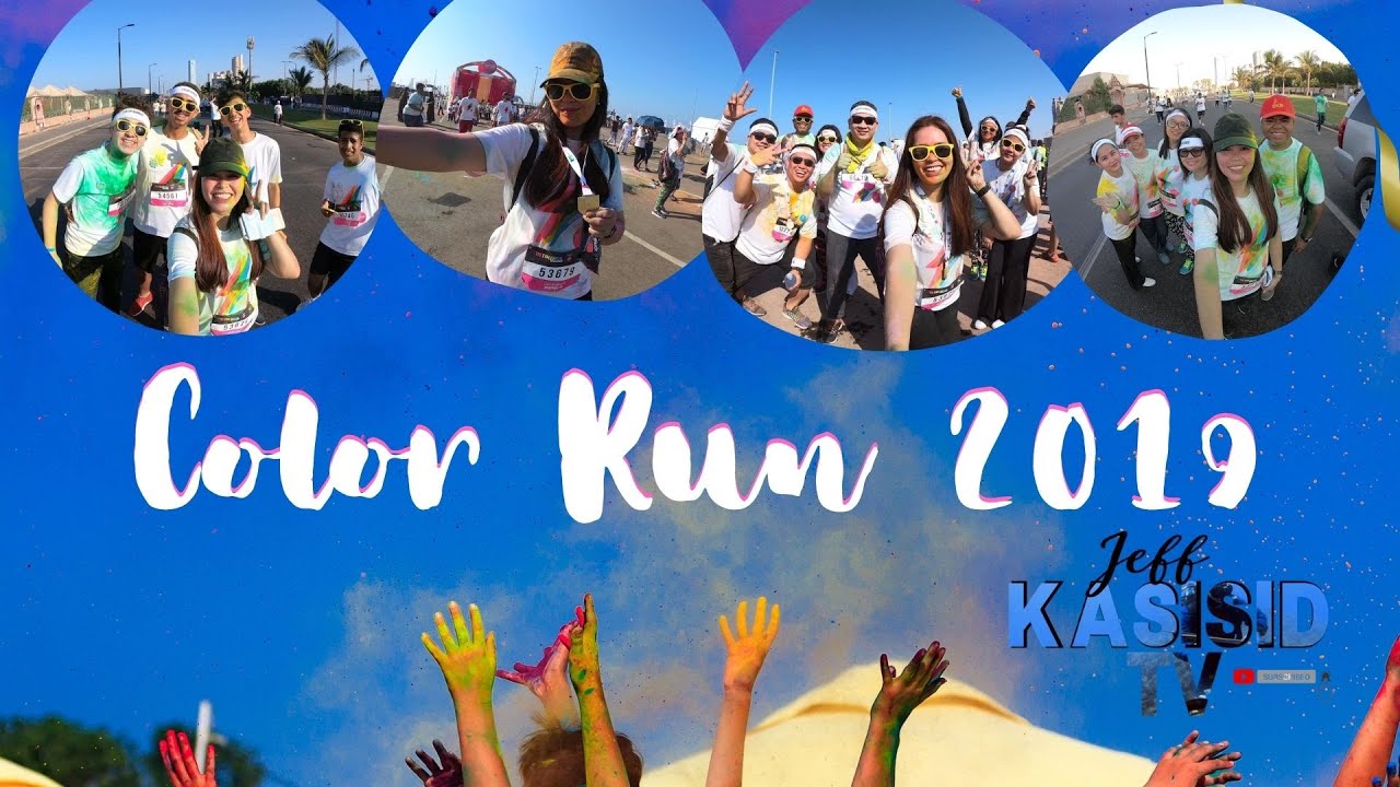 COLOR RUN 2019 JEDDAH, SAUDI ARABIA - YouTube