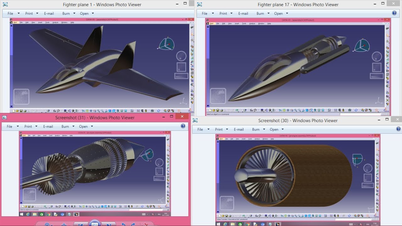 How to design Fighter Plane in your own PC - YouTube