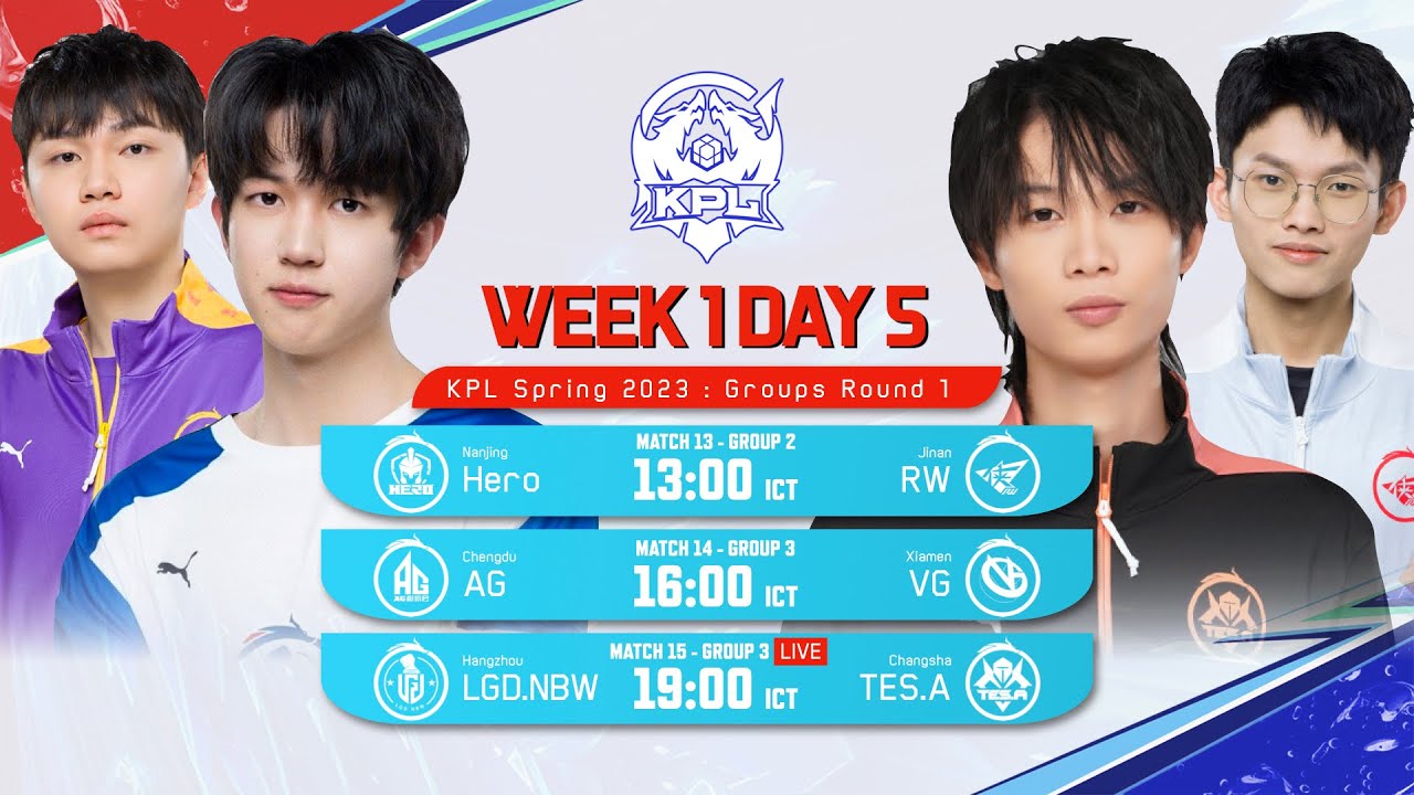 [Thai Broadcast] 🔴 LIVE : LGD.NBW vs TES.A (Bo5) - KPL Summer 2023 ...