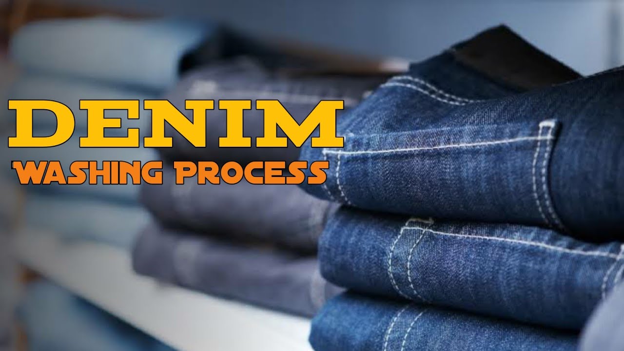 Denim washing process video in Bangla (Stone Wash) - YouTube
