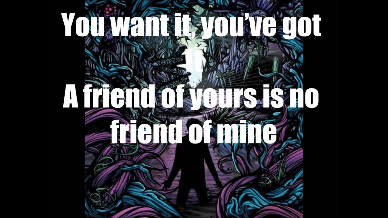 A Day To Remember - Better Off This Way LYRICS - YouTube
