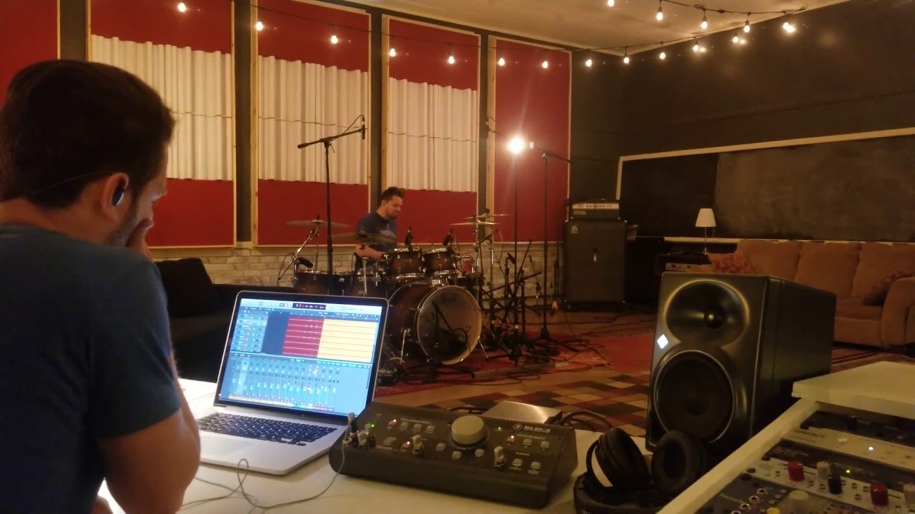 Danny Bourgeois - Drum Tracking - YouTube