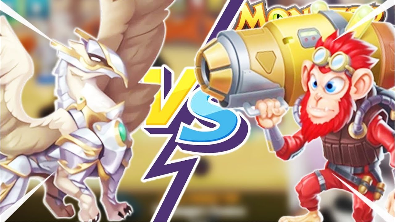 MAXED OUT GRIFFANIA IRONWINGS VS TITANIUM ARENA IN MONSTER LEGENDS ...