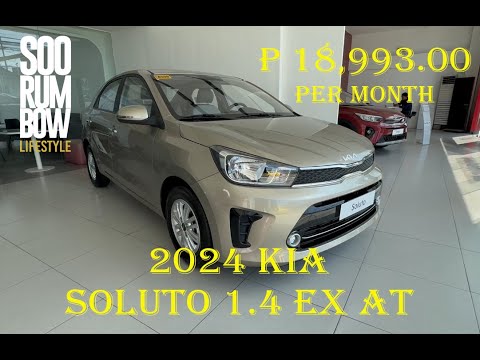 2024 Kia Soluto 1.4 EX AT Review, Downpayment & Monthly - YouTube