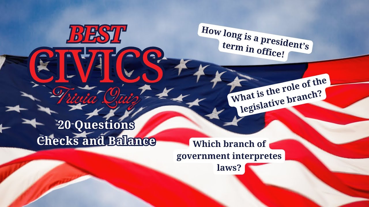 Best Trivia Challenge Quiz, 20 Civics Questions, Test your knowledge ...