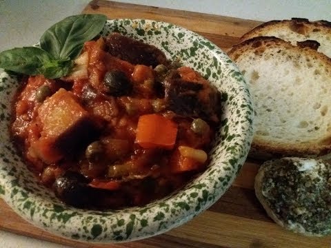 MEMORIES OF MALTA ~ KAPUNATA / CAPONATA (Aubergine Stew / Eggplant ...
