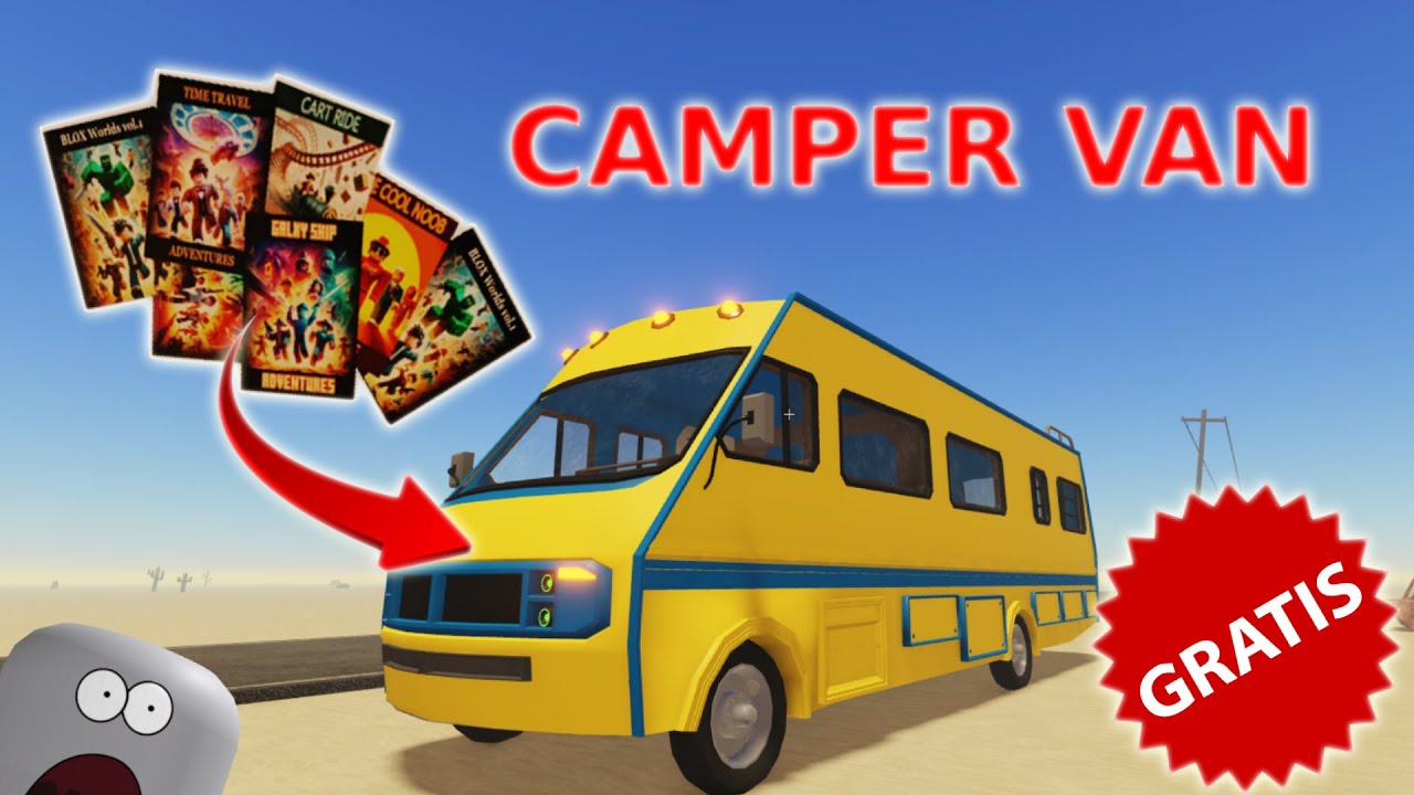 ¿Cómo Conseguir CAMPER VAN? Roblox TUTORIAL | A Dusty Trip - YouTube