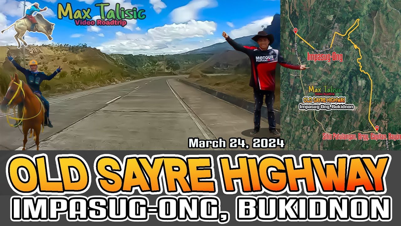 Video Roadtrip - Old Sayre Highway, Impasug Ong, Bukidnon - YouTube