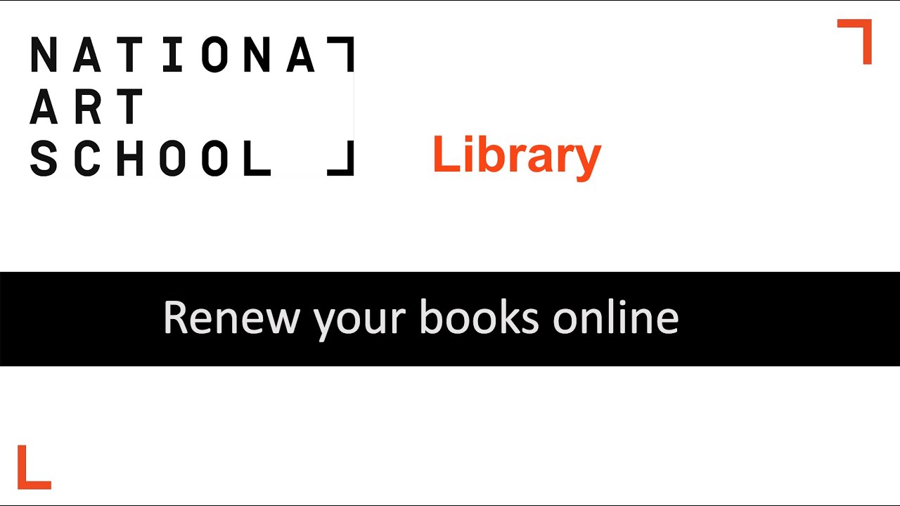 NAS Library: Renew your books online - YouTube