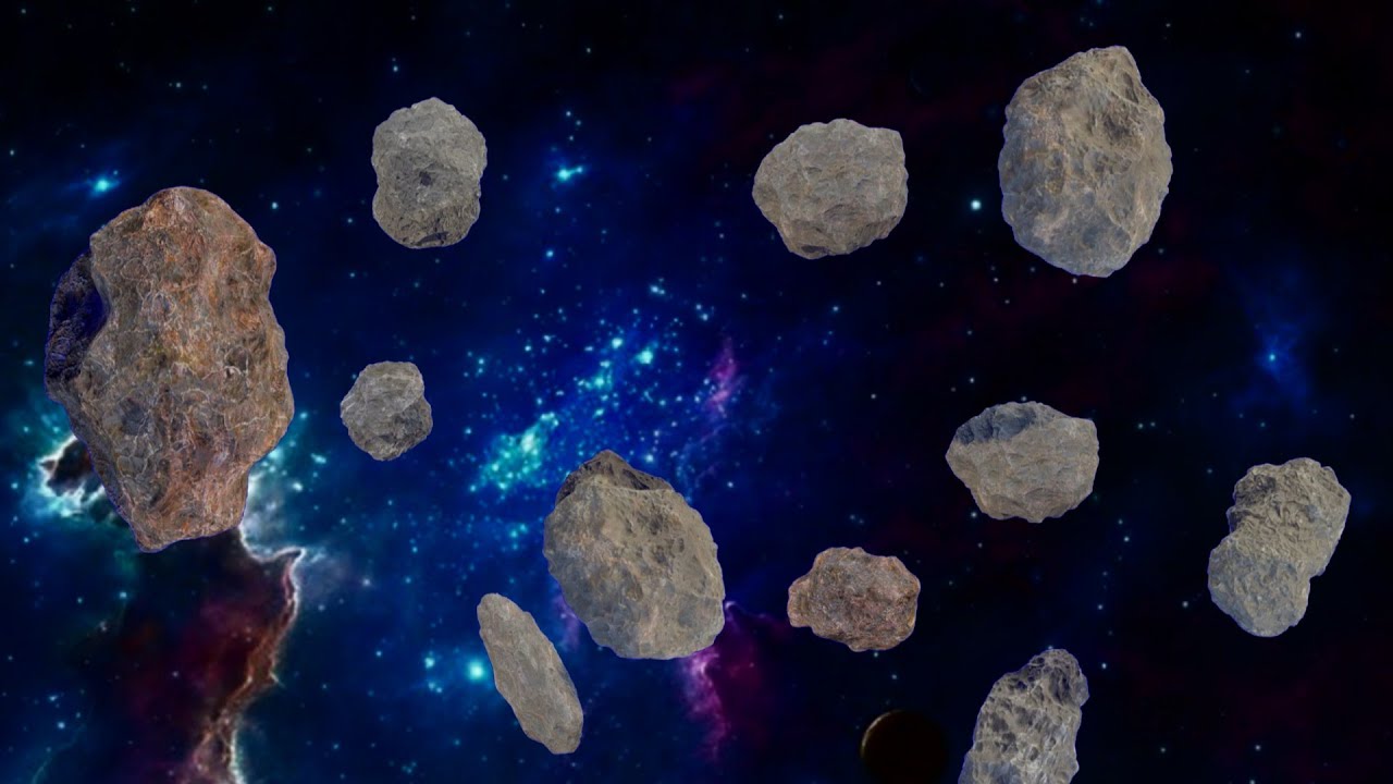 Free Green screen UHD/4K| realistic asteroid | meteor | space | galaxy ...
