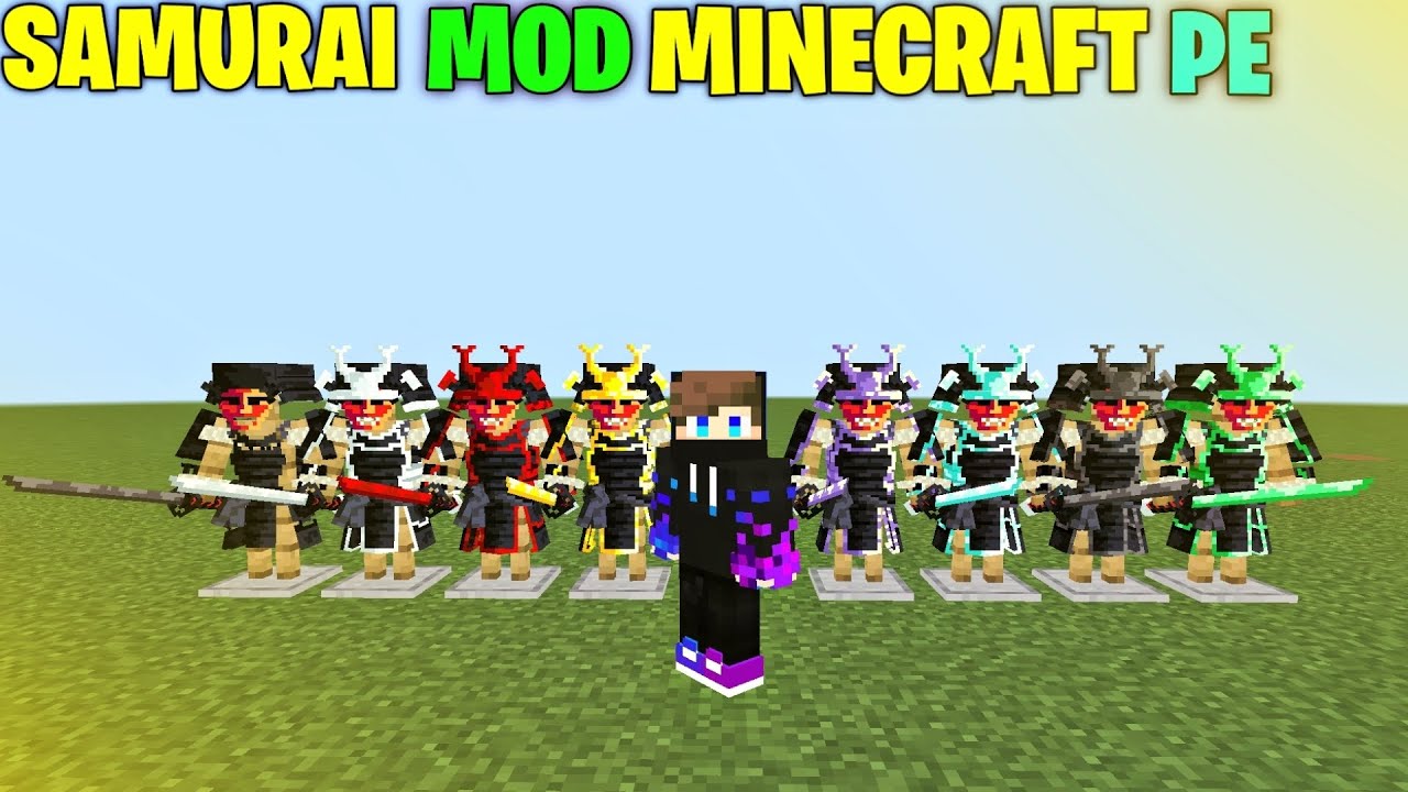 Download Samurai Mod For Minecraft PE - YouTube