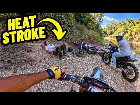 He Passed Out in the Middle of Our Dirt Bike Ride...