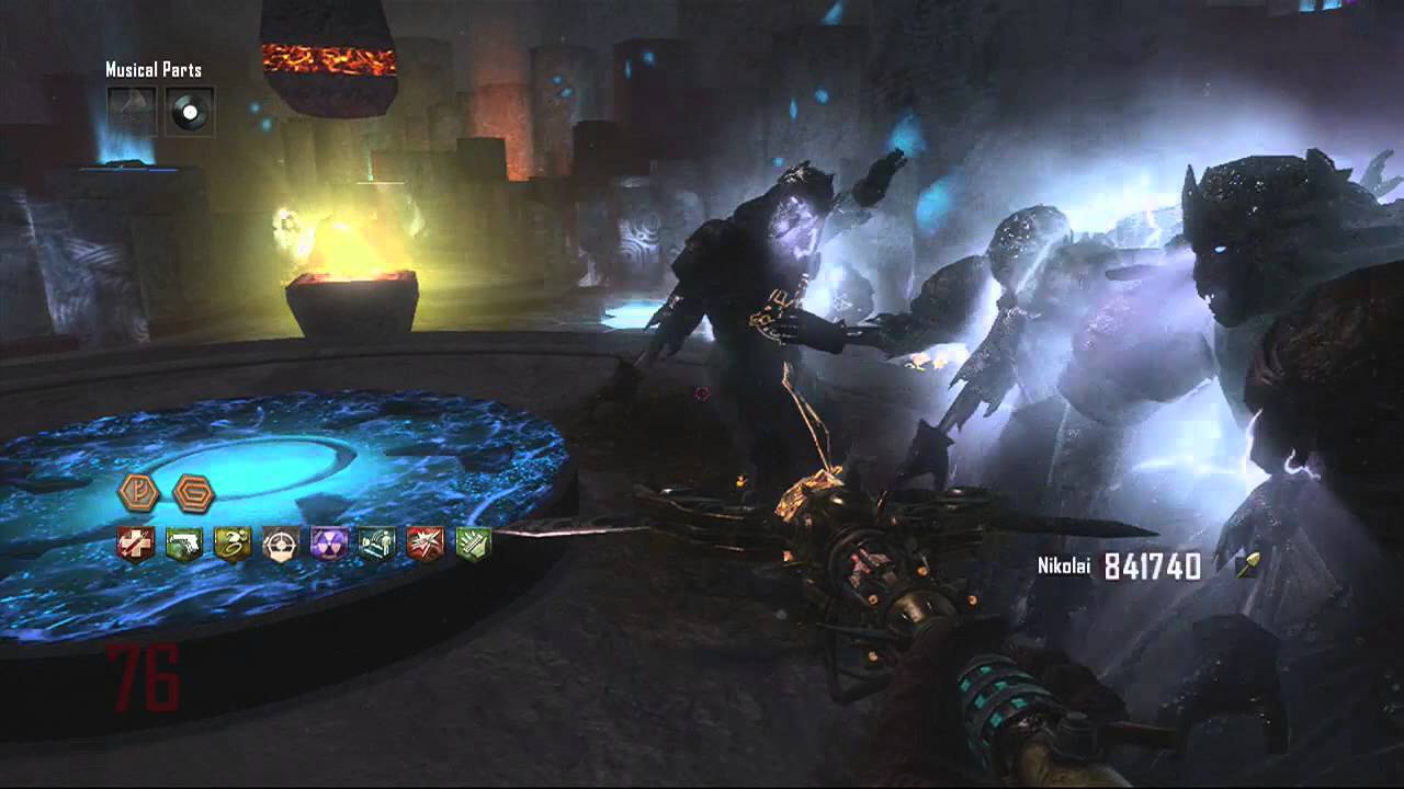 BO2 Zombies Origins - 75/78 on Solo / Fastest Crazy Place Strategy ...